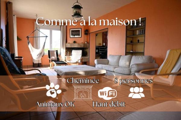 Dogfriendly, Grand Jardin Clos, 4 Chambres, Grand Salon Avec Cheminée - Larès - Ouistreham