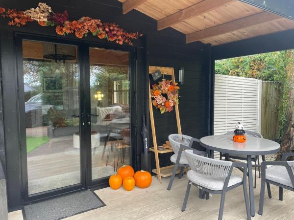 Caban Y Tan Dderwen With Private Wood Fired Hot Tub - Penrhyndeudraeth