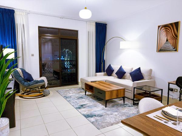 Charming 1br Retreat With Burj Khalifa View - Dubai