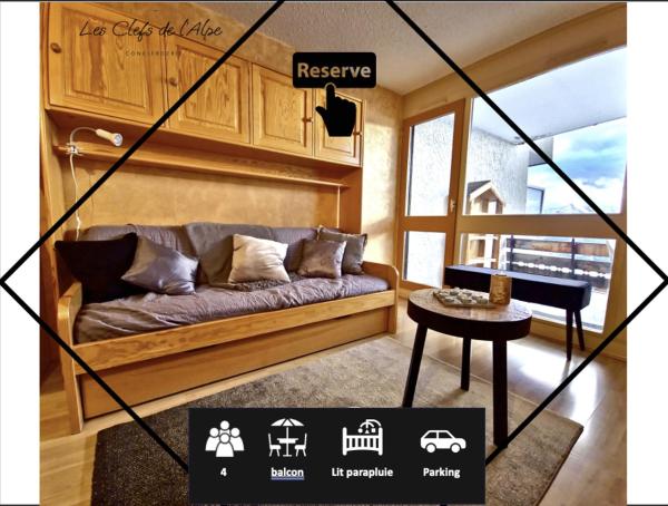 Logement Lumineux - Centre Station - Cozy - L'Alpe d'Huez