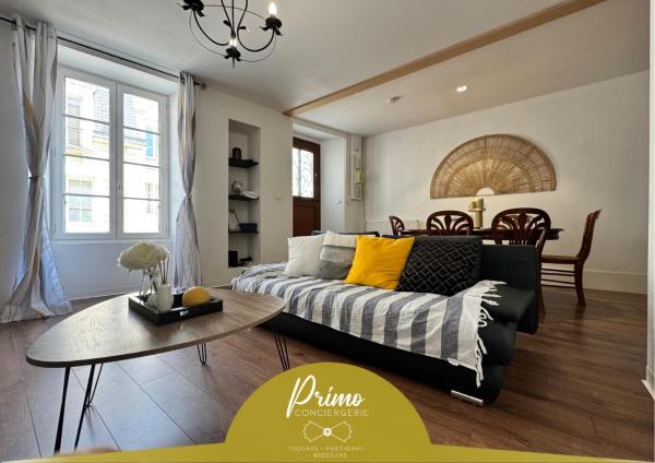 Maison Hythou De Ville 6 Personnes - Thouars