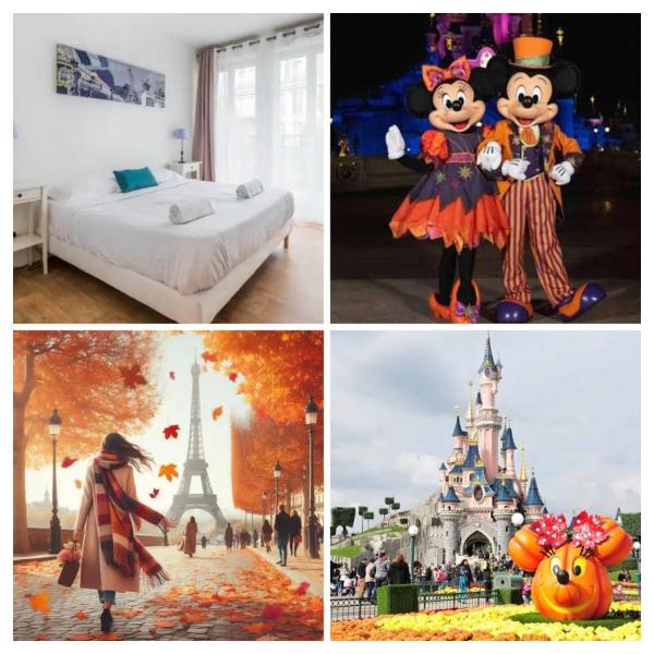 Disney, Very Spacious Comfortable 3 Bedrooms Family Apartment, 8 Pers, Wifi, Netflix - Serris