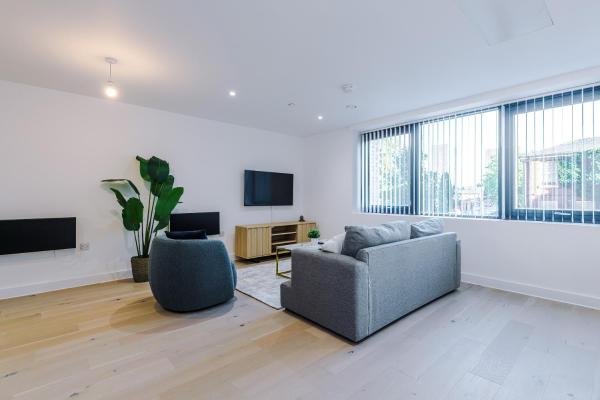 Stylish 1bed Fast Wi-fi Easy Access To City - Salford
