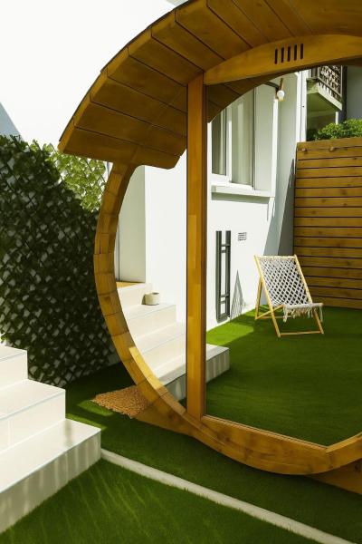 Sauna Extérieur, Spa, Parking-l'eden Suite - Hennebont