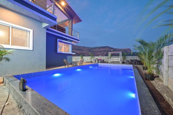 Ll Empyrean Stay Ll Mirage Chalet Ll 4bhk Ll Ac Ll Largest Pool Ll - Lonavla