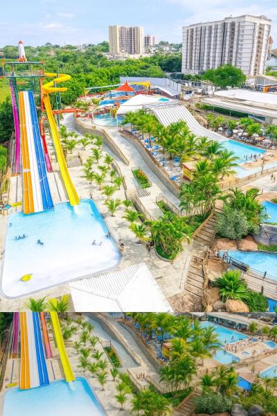 Apt Dentro Do Diroma Park Aquático - Caldas Novas