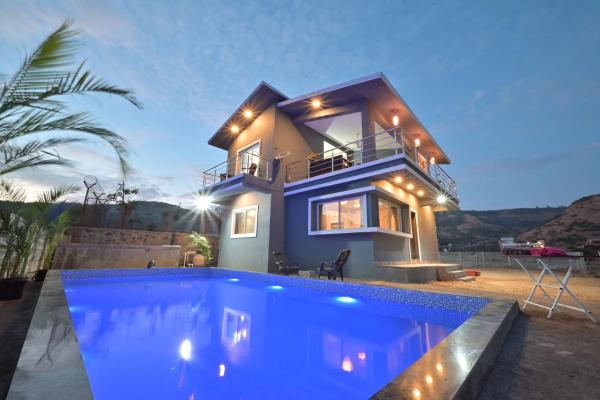 Ll Empyrean Stay Ll Mannat Villa Ll 2bhk Li Ac Ll Pvt Pool Ll - Lonavla