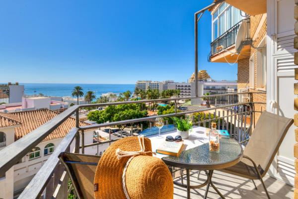 Solana Biznaga Terraza Vista Mar - Sea Life Benalmádena