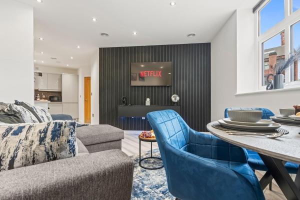Stylish City Centre Apart, Wifi, Sofa Bed, Netflix, Families, Contractors And Relocators Welcome - Leicester