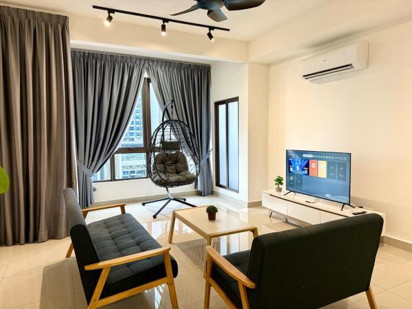 Scandinavian Concept Homestay 1br-2pax-1park-wifi - Malacca