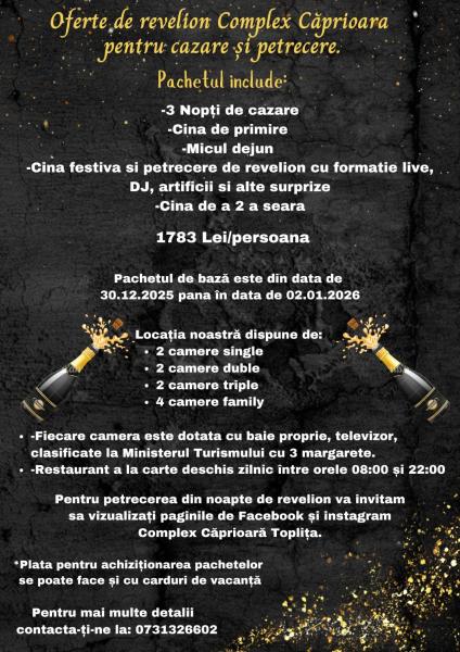 Pensiune Restaurant Căprioara Toplița - Toplița