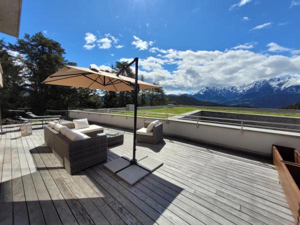 Laax Alpine Lodge By Quokka 360 - Terrace With Magnificent Mountain Views - Elm