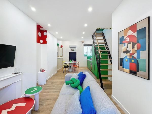 Toulouse-capitole - Appartement à Thème Mario Party - Toulouse