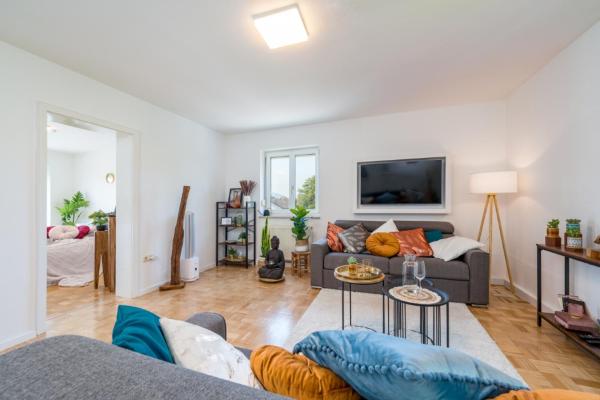 Og2 Rechts 2-zimmer Wohnung Mit Balkon 15min Bis Salzburg - Ainring