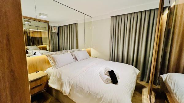 Flat Luxo Jardins Com Piscina, Vaga E Serviços - Osasco