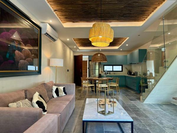 Kataluum- Luxurious Eco-chic Ph With Pool - Tulum