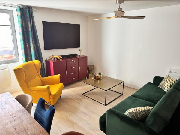 Charmant T2, Cosy En Centre-ville - Belleville, France