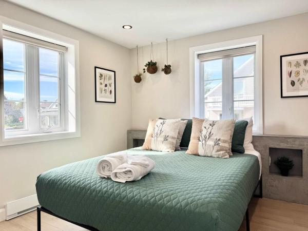 L`oasis Boheme - Hot Tub - 2 Bedrooms - Free Evcharger - Québec, QC