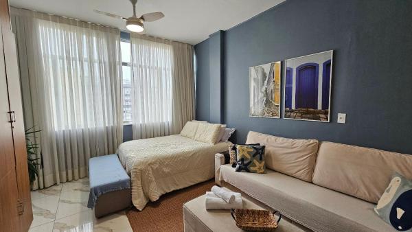 Suíte Azul Copacabana | 10 Minutos Da Praia - Rio de Janeiro