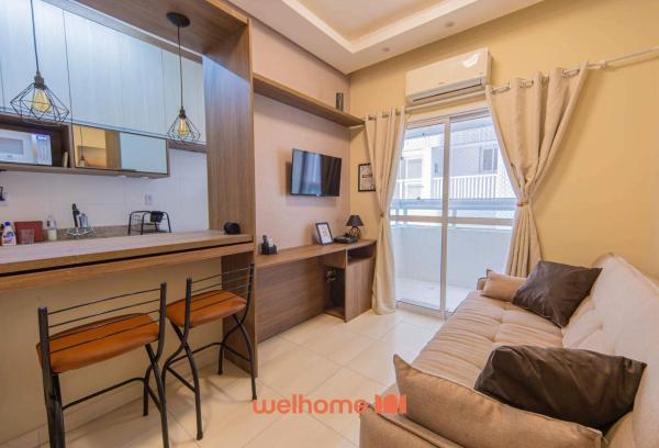 Apartamento Na Praia Grande A 500m Praia Do Forte - Praia Grande