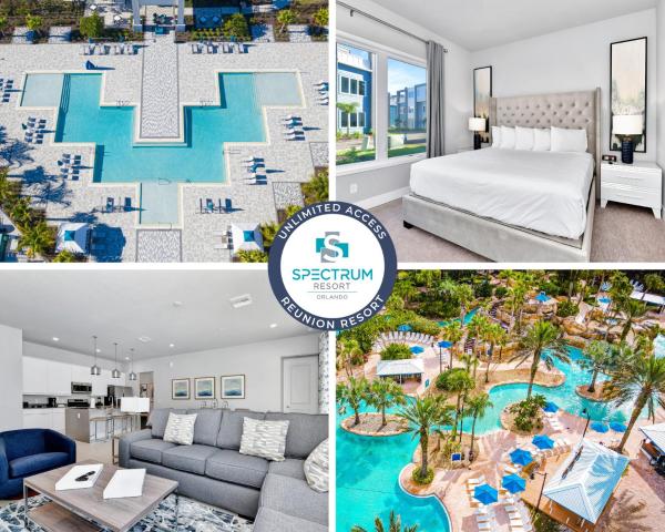 Modern Condo With Large Outdoor Patio. Reunion Resort Water Park Access Near Disney At Spectrum Resort Orlando By Rentyl - B33 #142 - United States