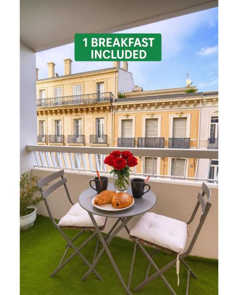 Frgk "Victoria 4 Centre Ville 1 Breakfast Included" - Le Cannet