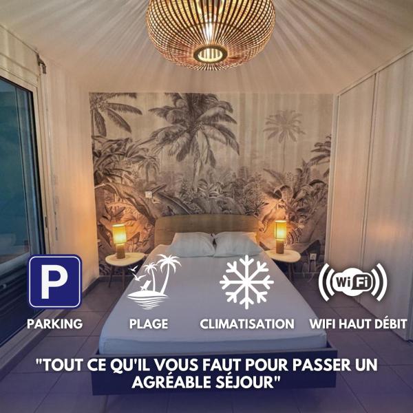 Le Corail - Plages - Parking - Clim - Wifi - Réunion