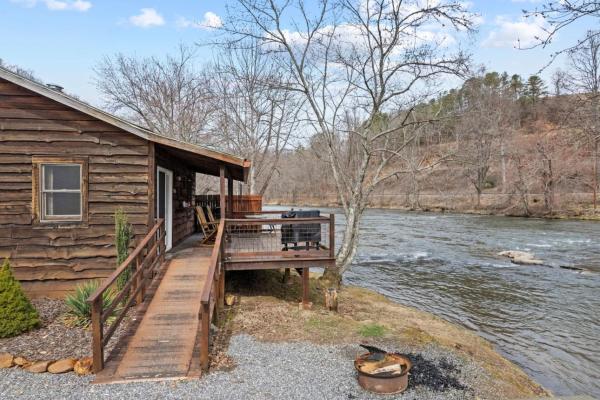 Cast Away - Riverfront Cabin, Mountain Views, Fishing, And Hiking! - Sylva, NC