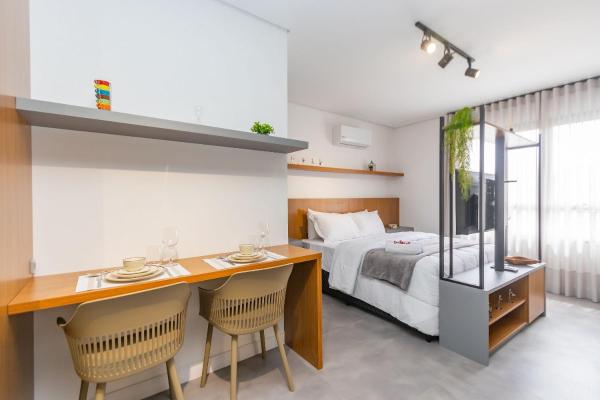 Estúdio Completo Para 5 Pessoas Com Vaga - Eix0205 - Curitiba