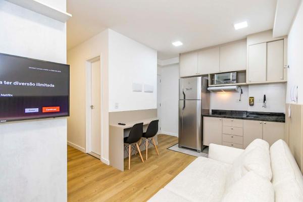 Studio Completo Em Condomínio Com Piscina Ibi0710 - Curitiba