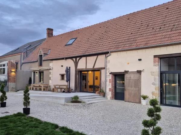 Domaine Ferme Rénovée Avec Spa, 15 Couchages, Parking Privatif, Proche Paris - Fr-1-590-580 - Loiret