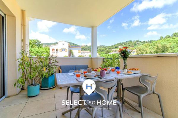 Select'sohome - Appartement Deux Chambres Avec Piscine Et Garage Privé à Bormes-les-mimosas ! - Alcazar-11 - Bormes-les-Mimosas
