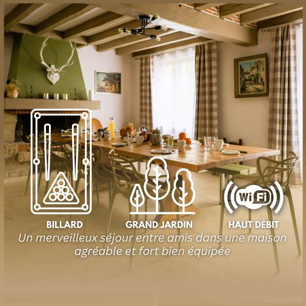 Le Clos André - Climatisation - Jardin - Chambord - Loir-et-Cher