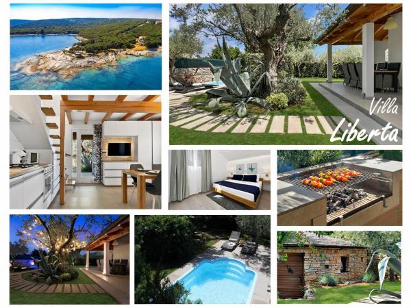 Villa Liberta - Private Family Villa With Pool & Garden - Krnica