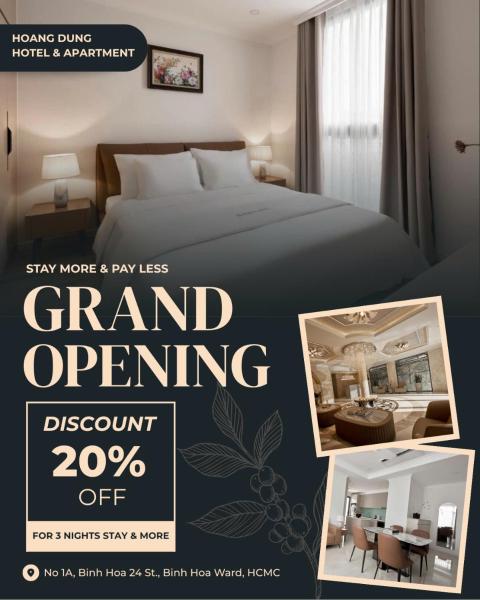 Hoang Dung Hotel And Apartment By Thc Group - Dĩ An