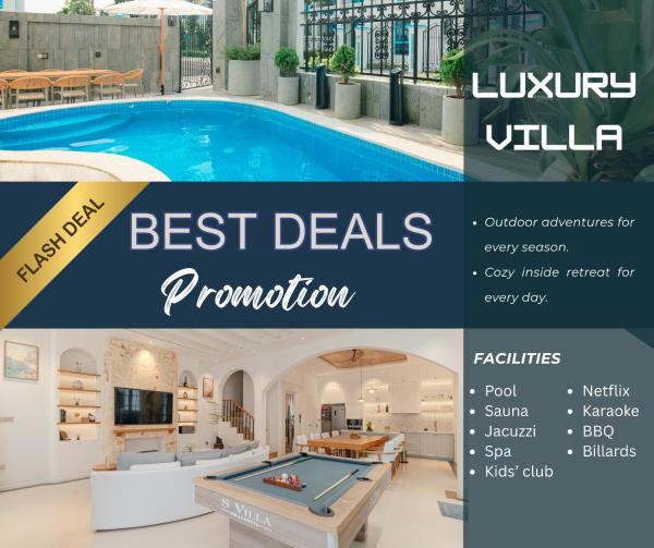 Halong Beach Villa With Pool, Jacuzzi And Sauna - Hạ Long