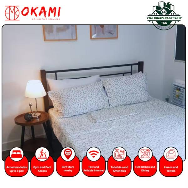 The Green Glen View-fast Wifi, 1bedroom Unit In Qc - San Mateo