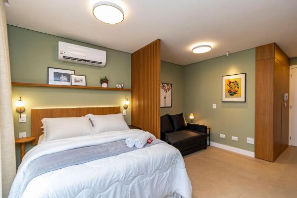 Studio Premium Em Prédio Com Piscina - Bat1814 - Curitiba