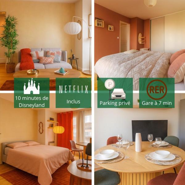 Heaven Loft - Proche Rer A - Disney Land - Torcy