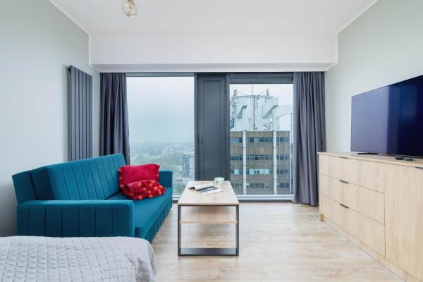 Stylish Air-conditioned Apartment On The 25th Floor In Katowice By Noclegi Renters - Katowice