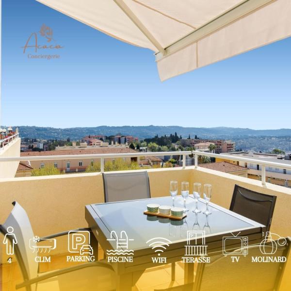 Les Arômes,résidence Piscine,parking Grasse - Grasse