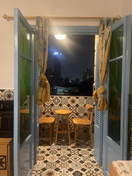 Fresh Downtown Apt, Balcony And Rooftop, Near Nile - 기자