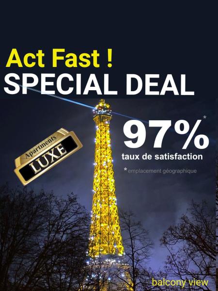 New! Apartment Luxury Passy-kennedy In Front Of Eiffel Tower - Paris
