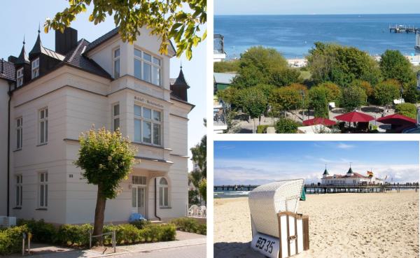 Ahlbeck, Schloss Hohenzollern - W 28 - Heringsdorf