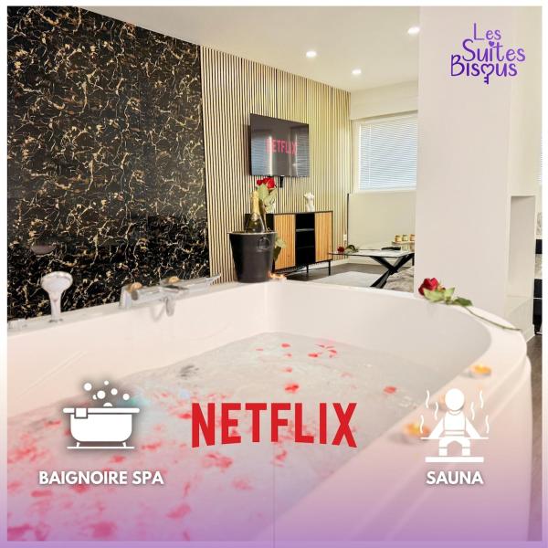 Les Suites Bisous Metz - Jacuzzi & Private Sauna - Metz