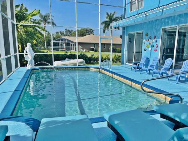 Villa Azul, Piscina, Bbq, Pesca, Juegos - Cape Coral, FL