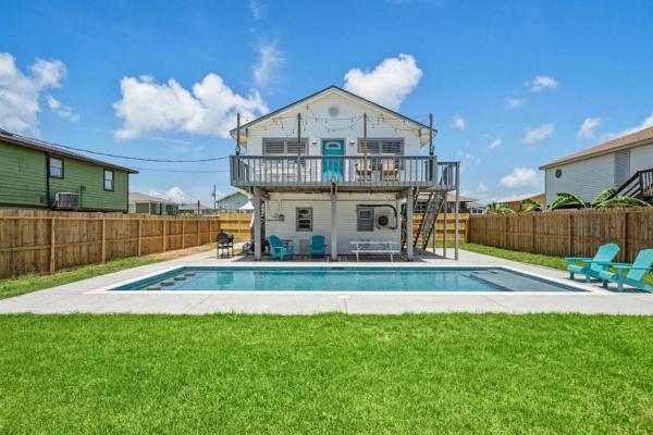 Jamaica Beach Home With Private Pool, Close To Beach - Jamaica Beach, TX