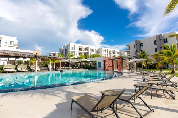 Apto Moderno Con Lago Y Piscina Cerca Cocobongo - Punta Cana