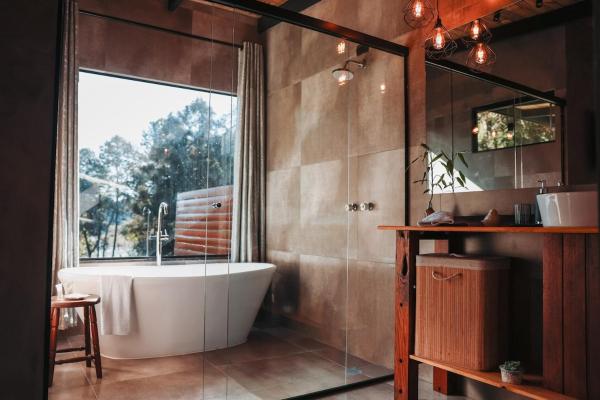 Chalé 1 · Tinyhousepassauna - Climatizado Com Banheira - Campo Largo