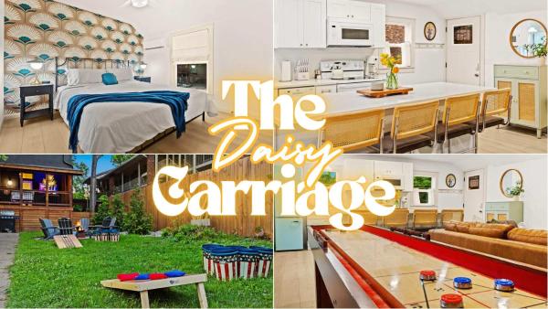 The Gatsby Carriage House Luxe Stay W Game Room - Louisville, KY
